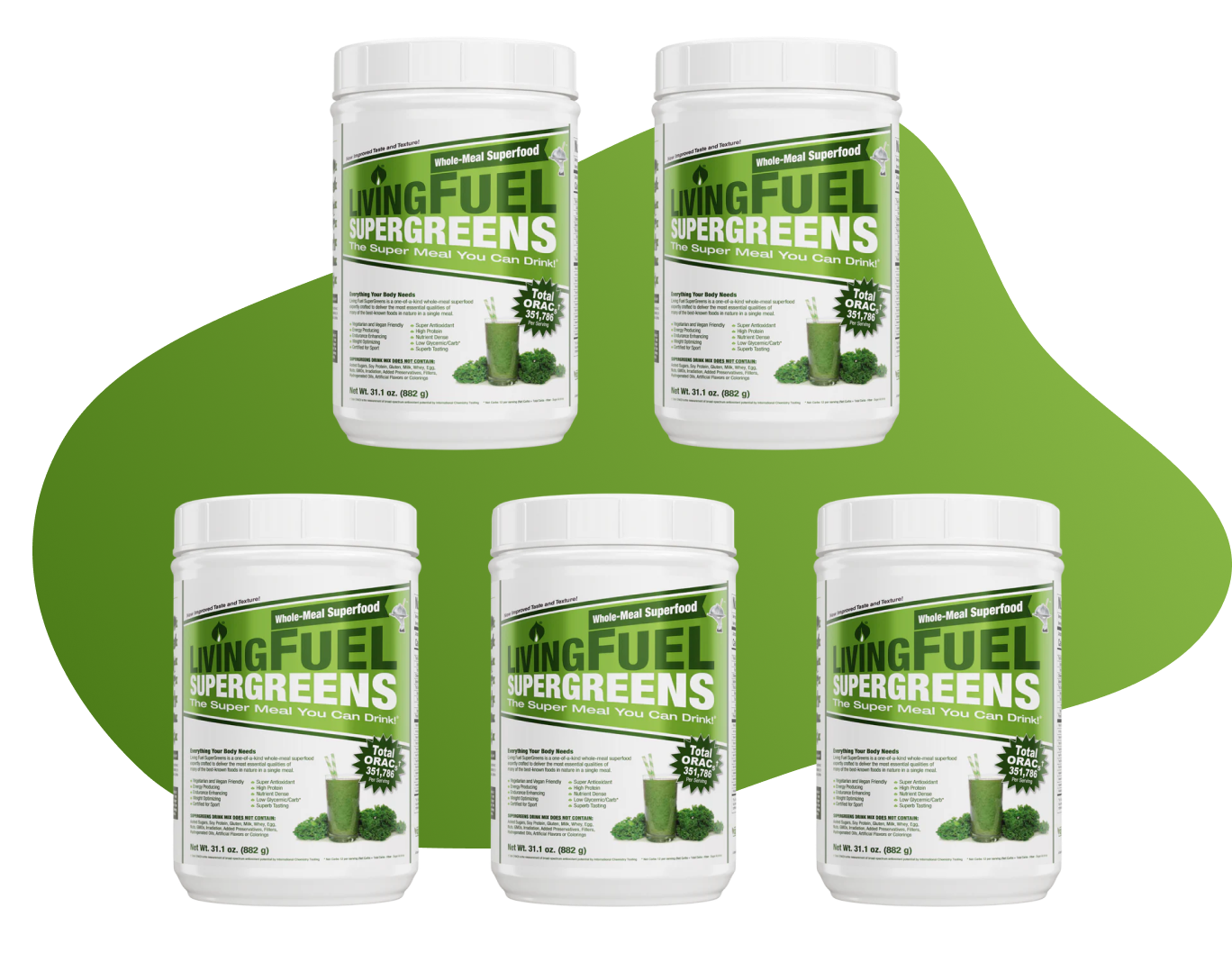 Green Vitality Pack (5-Pack) – Living Fuel